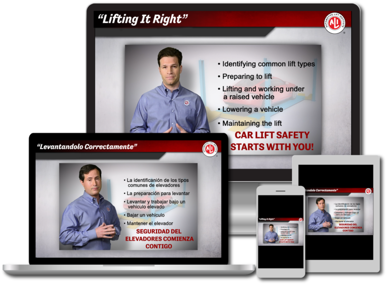 Updated ALI Lifting It Right Online Lift Safety Training