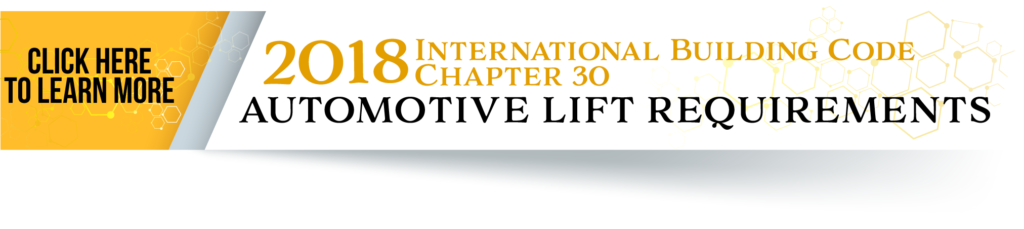 Auto Lift Industry Code Enforcement