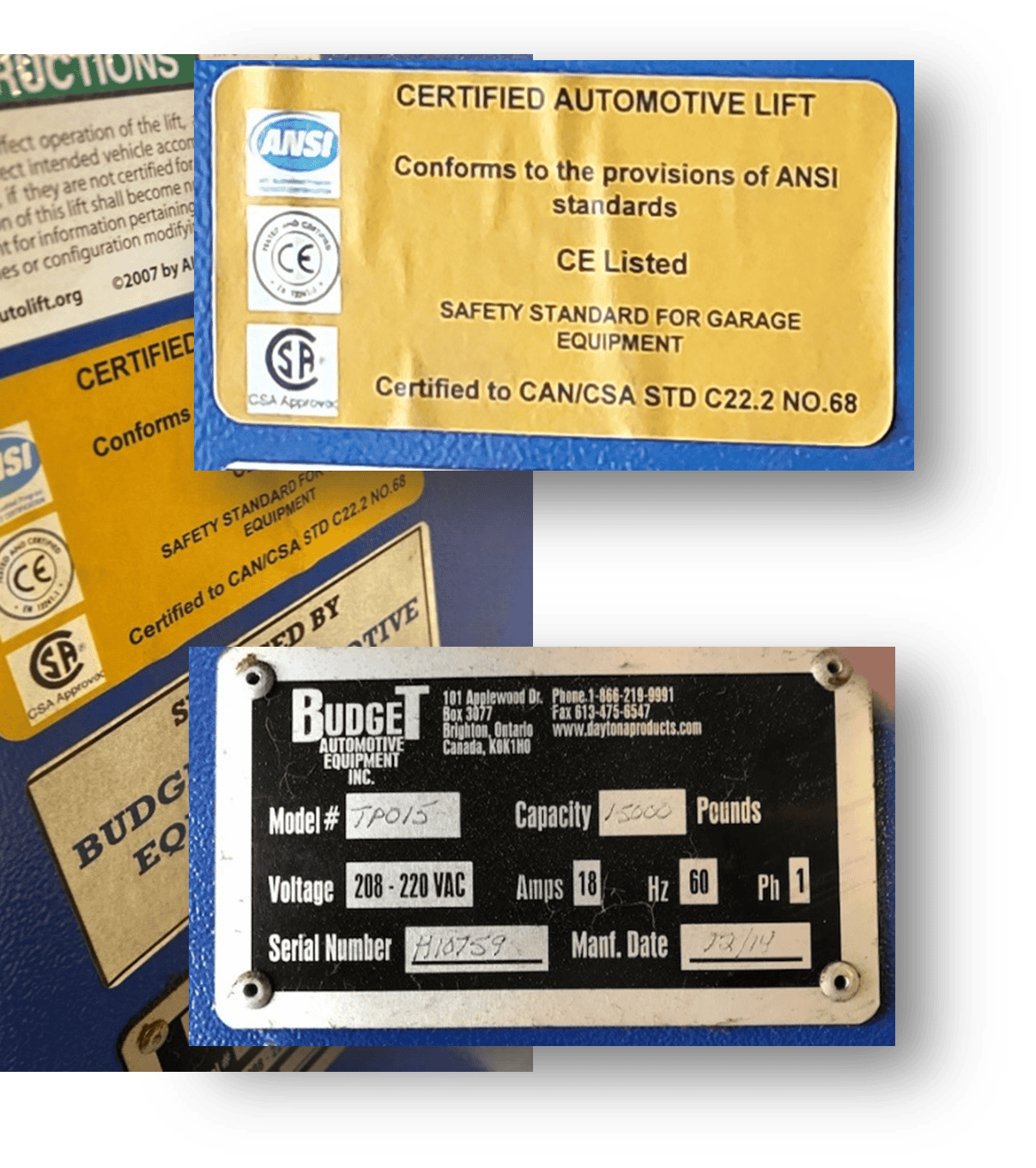 Counterfeit Certification Label – Public Safety Notice
